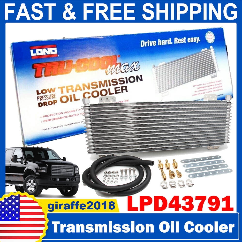Transmission Oil Cooler Low Pressure Drop Max 40,000 GVW TruCool ...