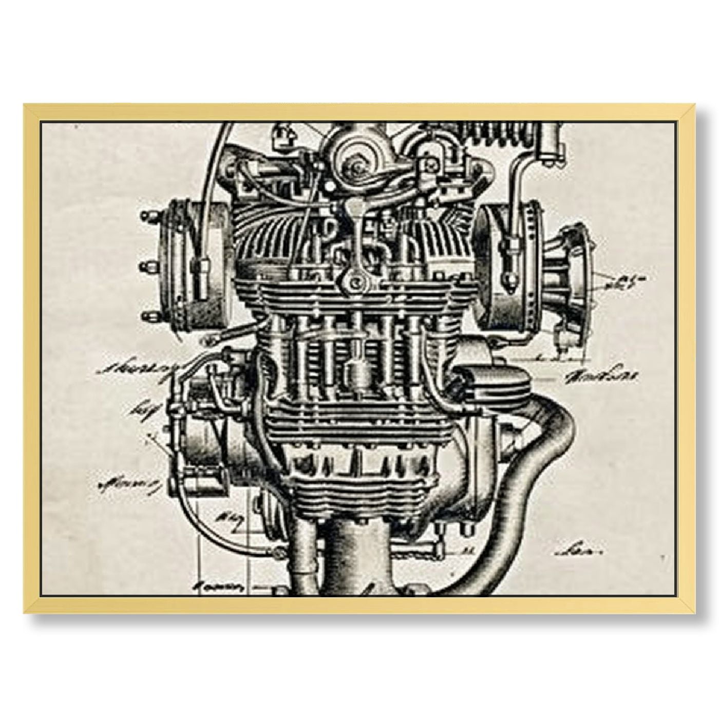 Transmission Patent Poster Art Print Car Part Art Engine Art Automotive ...