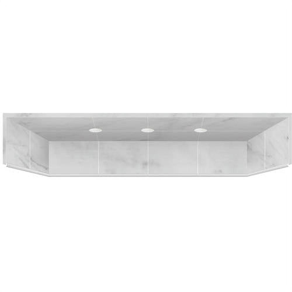 Transolid 63.5" x 37.75" Solid Surface ADA Shower Dome, Available in ...