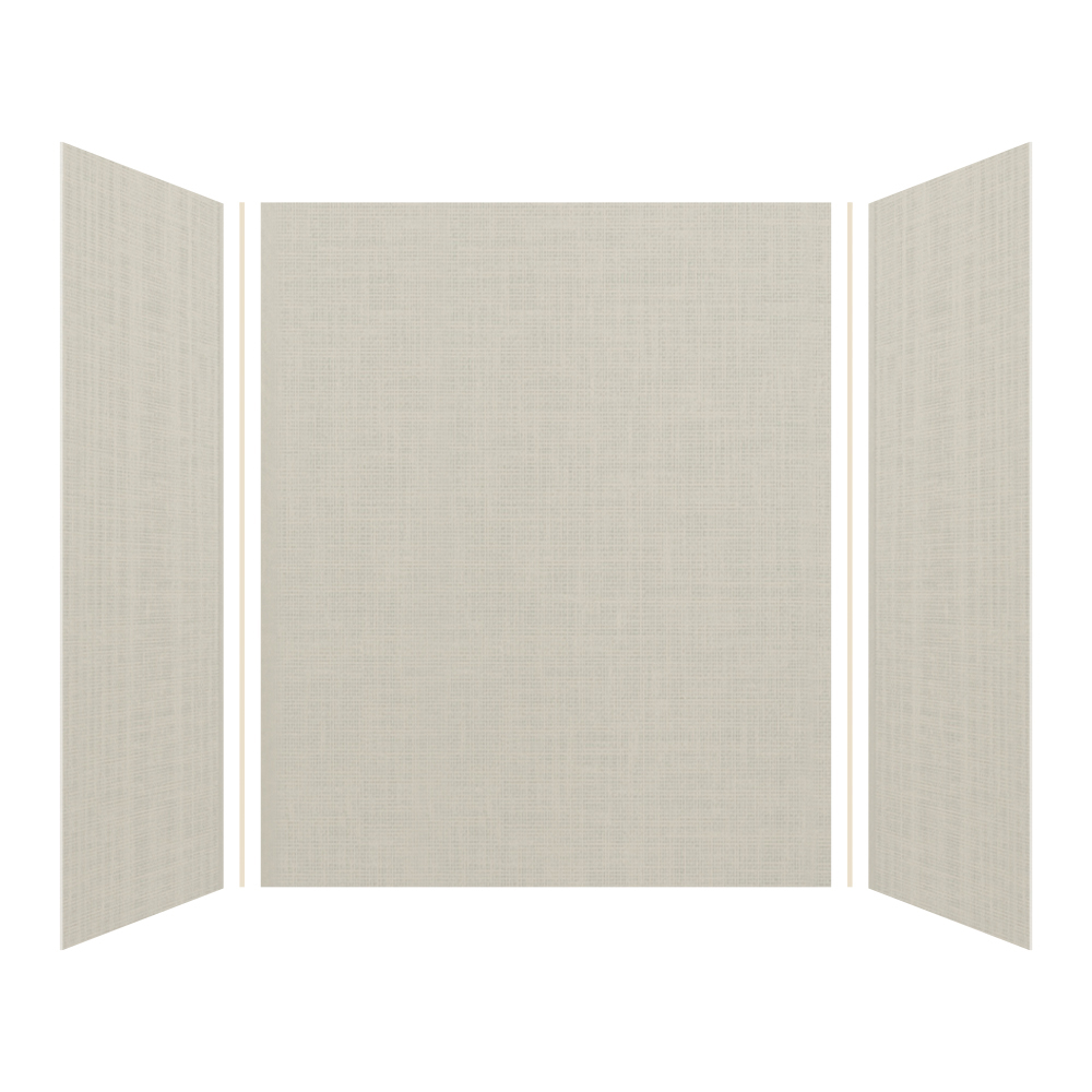 Transolid Ewk604872 Expressions 60" W X 48" D X 72" H Three Panel ...