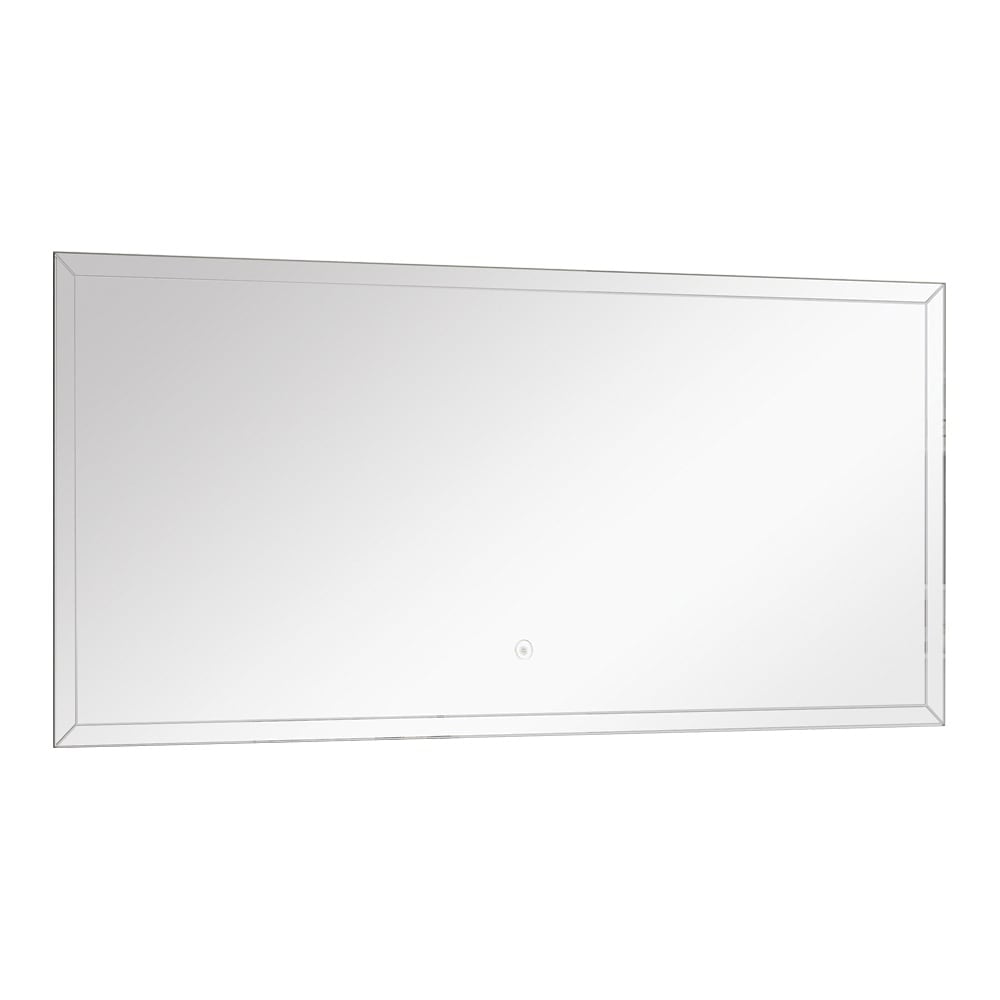 Transolid Finn LED-Backlit Contemporary Mirror with Touch Sensor 1.18 ...
