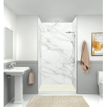 Transolid FSL6032L-01 60" X 32" Rectangular Shower Base - White ...