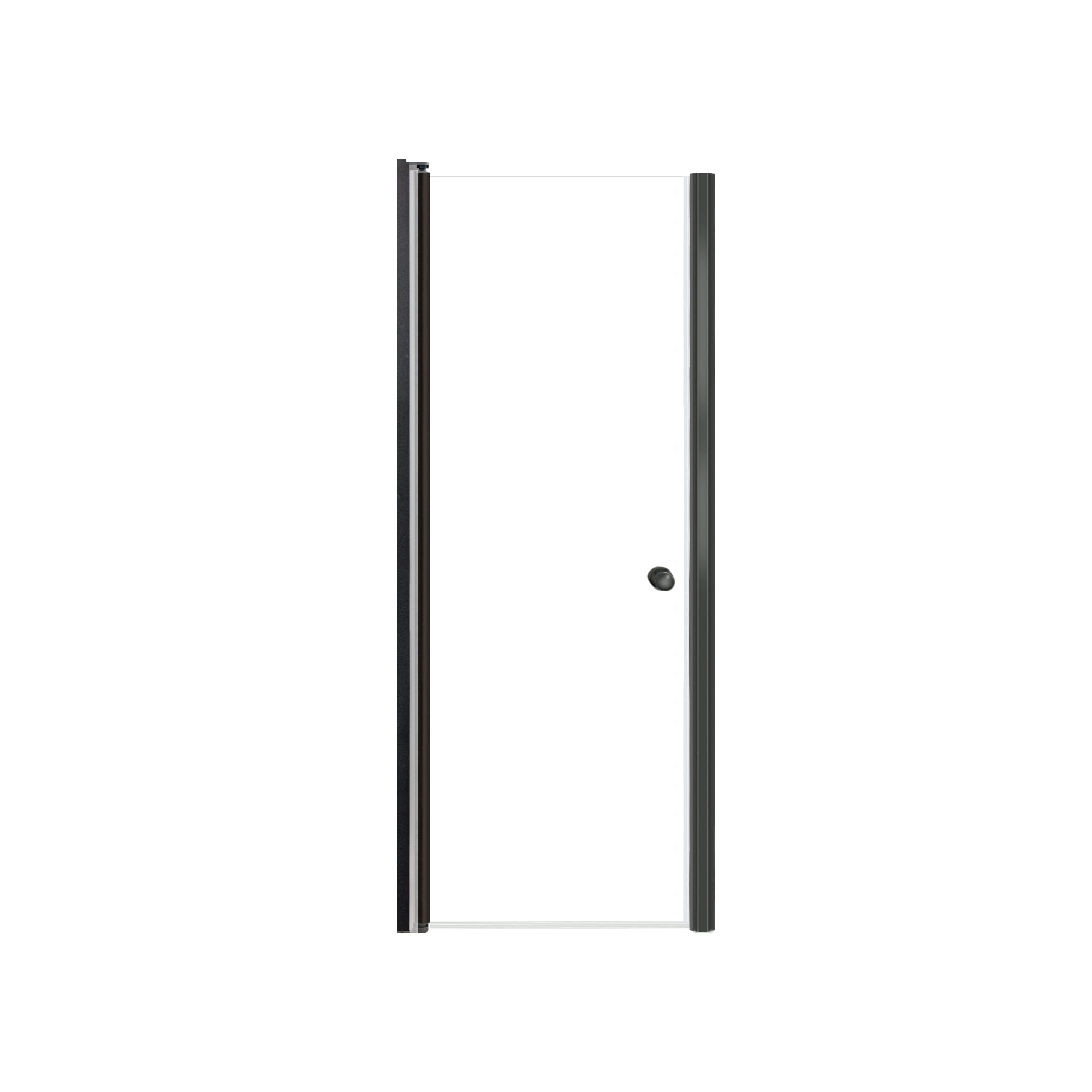 Transolid LSD277006C-MB Lyna 27-in x 70-in Pivot Shower Door, Matte ...