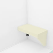Equate Durable Transfer Bench with Back Rest, Shower Bench, Black ...