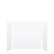 Transolid 60" x 32" x 60" Solid Surface Tub Wall Surround, Available in ...