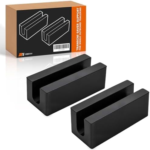 Transom Saver Support for Single Outboard Trailering,Boat Motor Rubber ...