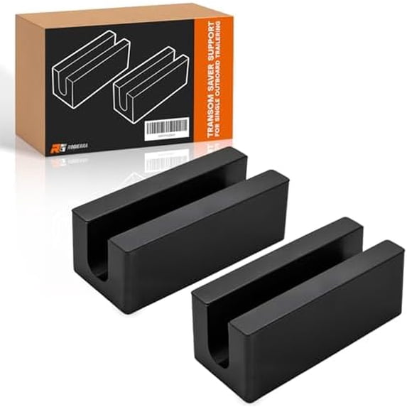 Transom Saver Support for Single Outboard Trailering,Boat Motor Rubber ...