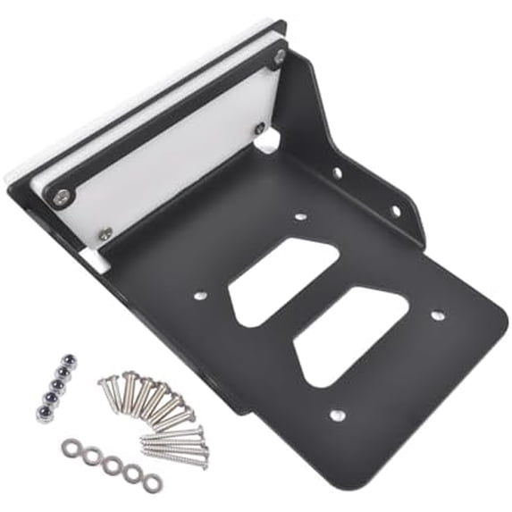 Transom Trolling Motor Mount for Kayaks, 6mm Thick Cast Aluminum Body ...