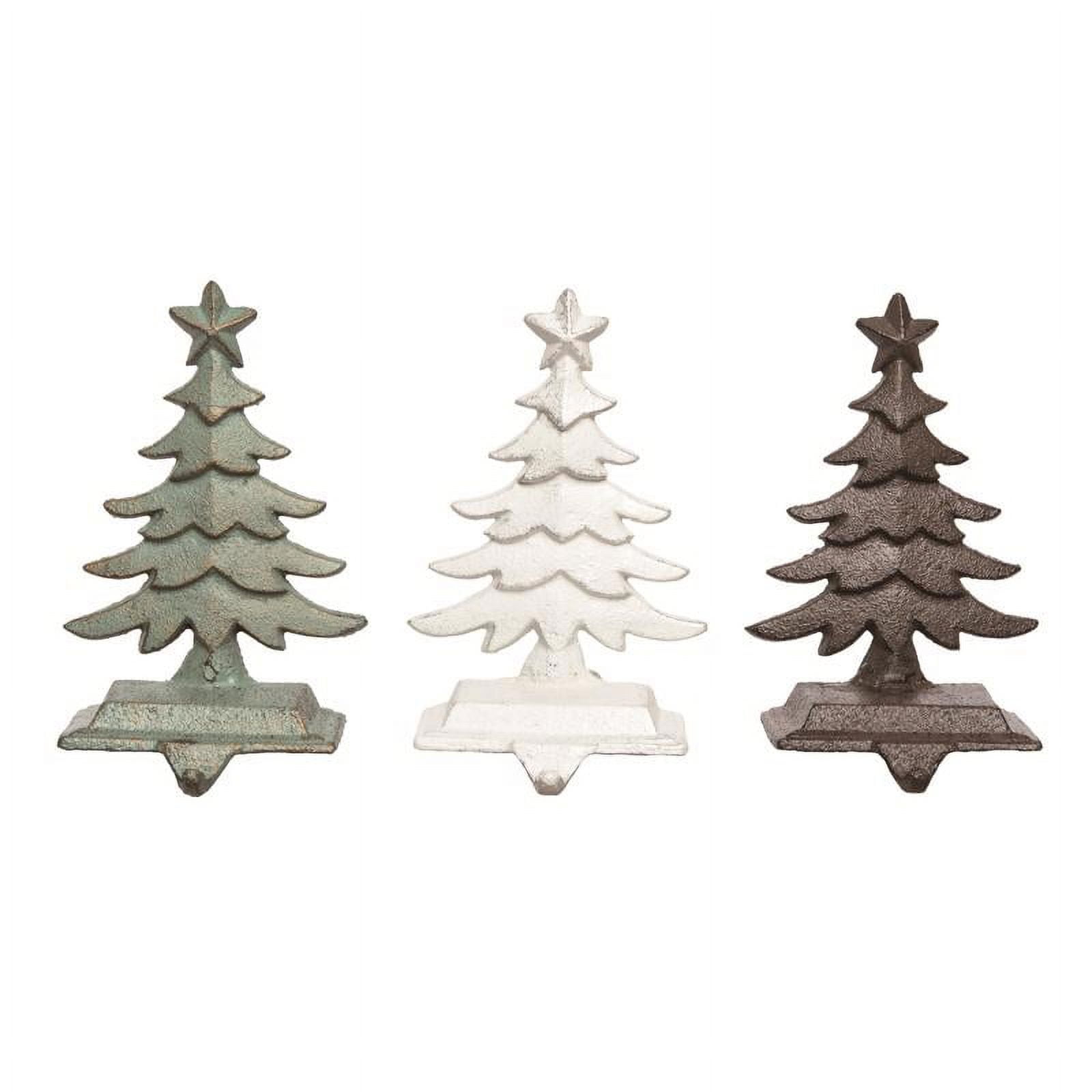 3 Pc, Transpac Assorted Rustic Tree Stocking Holder 7 In. - Walmart.com