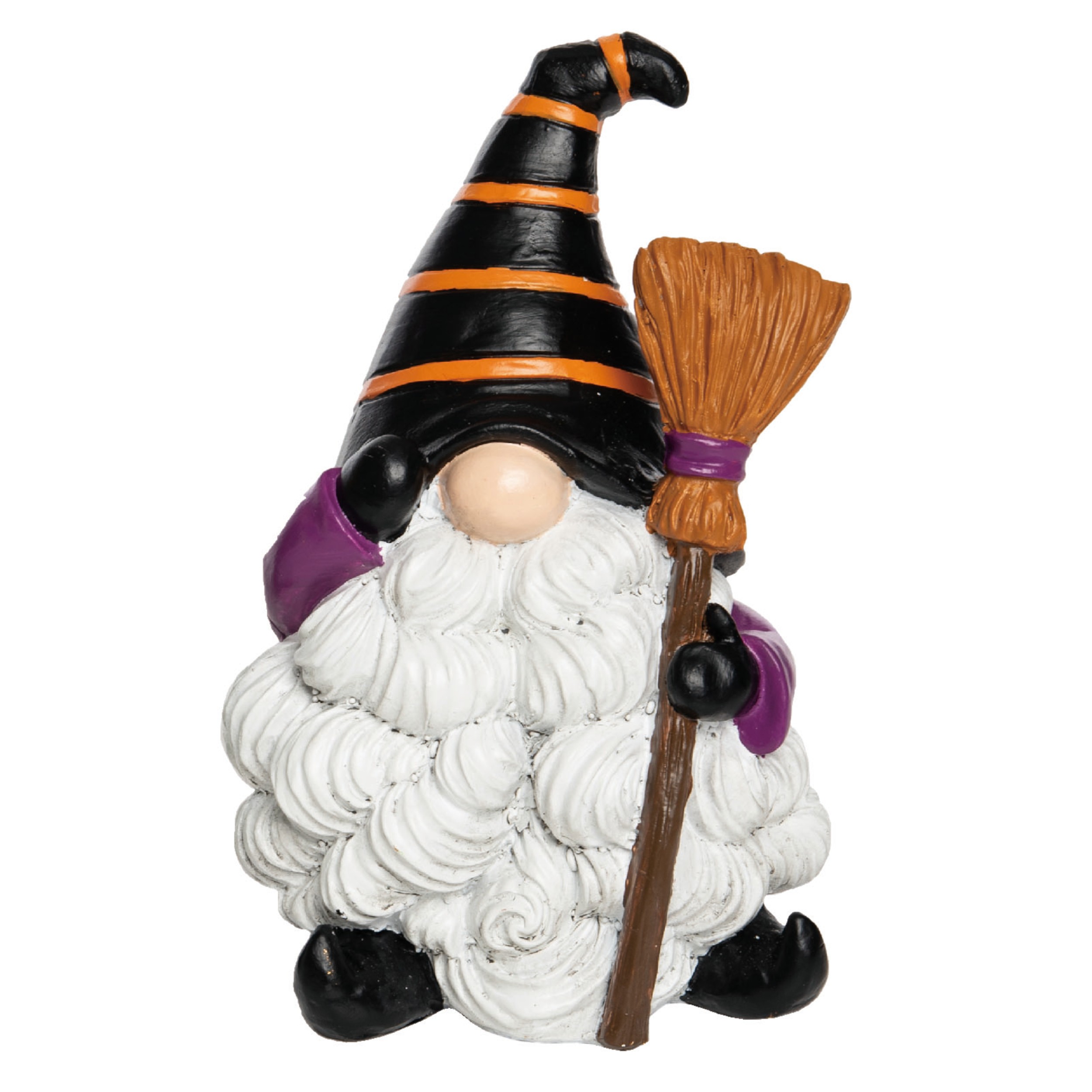 Transpac 5.75 in Multicolored Halloween Gnome Figurine Decorative Resin ...