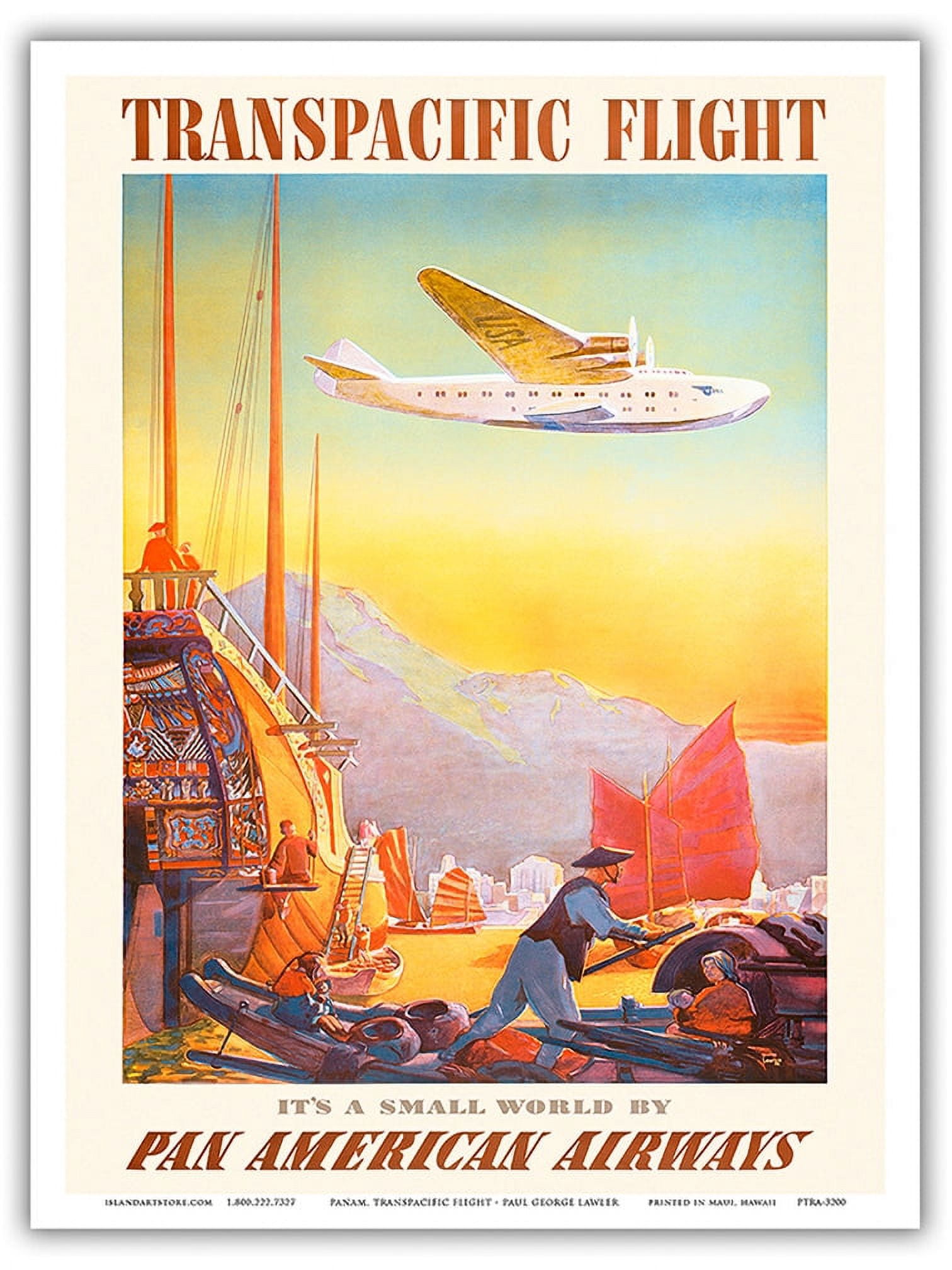 Transpacific Flight - Pan American Airways (PAA) - It’s A Small World ...