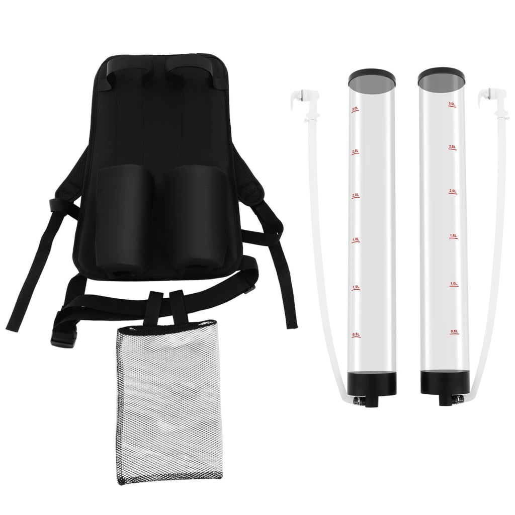 Transparency 6L Duals Container Drink Dispenser Backpack Design With ...