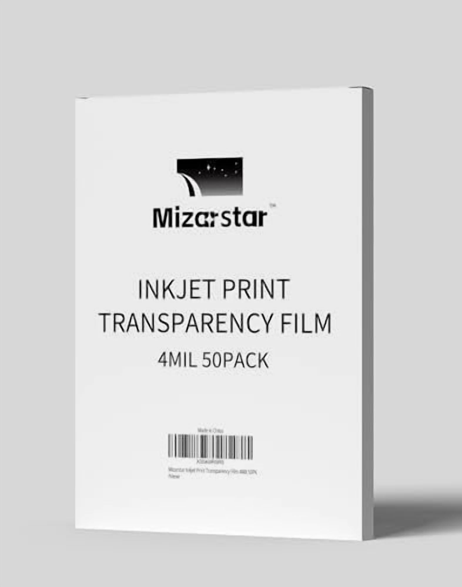 Transparency Film for Inkjet Printer, Overhead Projectors Film, Letter ...