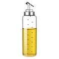Transparency Kitchen Oil Bottle Borosilicate Glass Heatproof Condiment ...