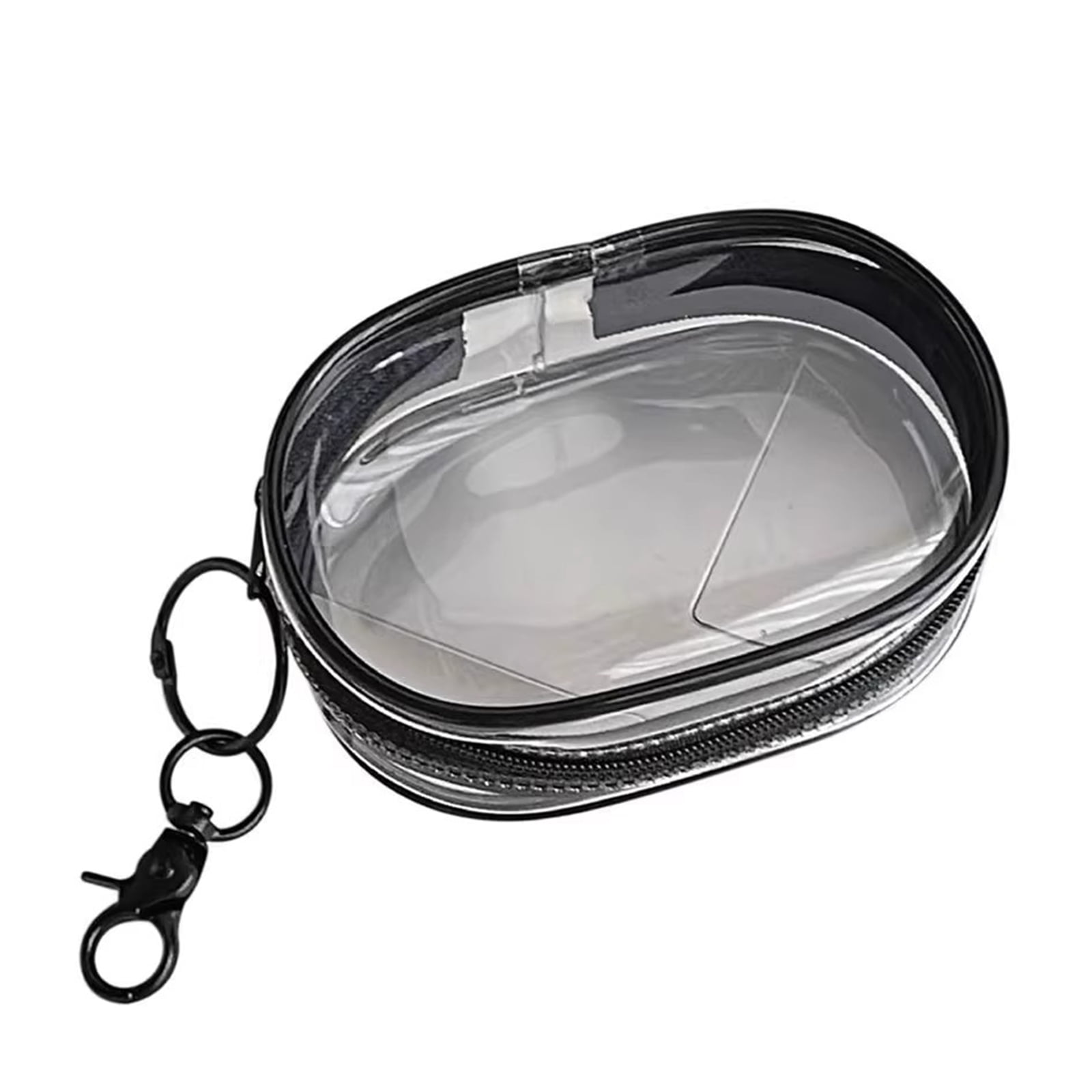 Transparency PVC Travel Cable Organizers Bag For Headphones Data Cords ...