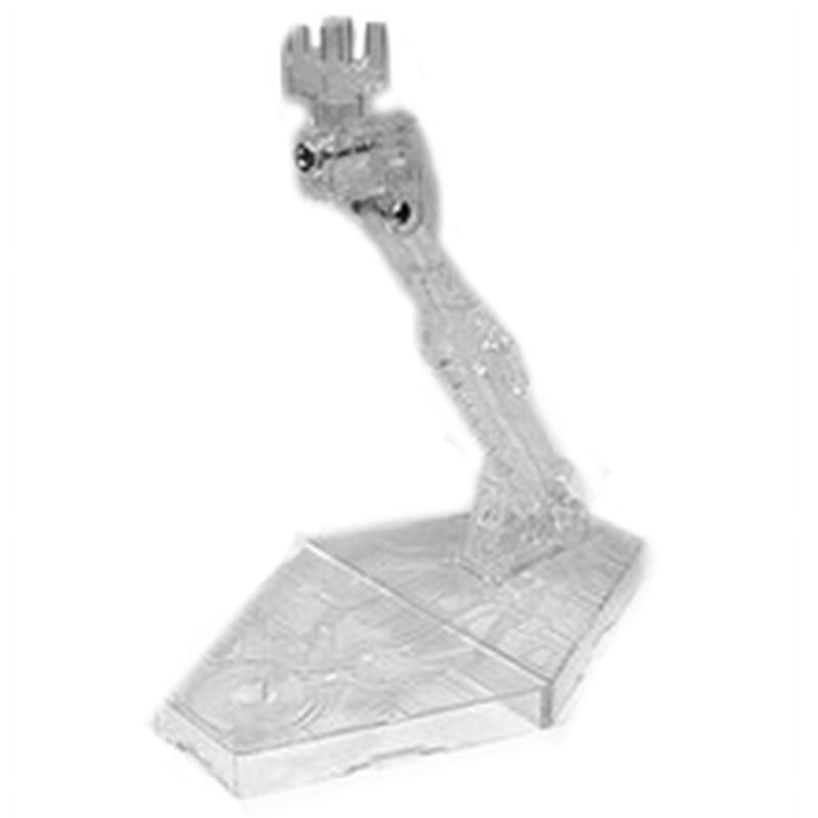 (Transparent) 1x Action Figure Base Adjustable Display Stand Support ...