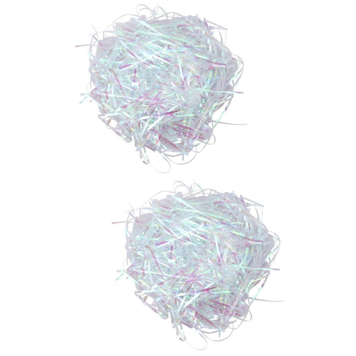 Transparent 2 Bags Basket Stuffing Paper Shreds Packing Filler Clear ...