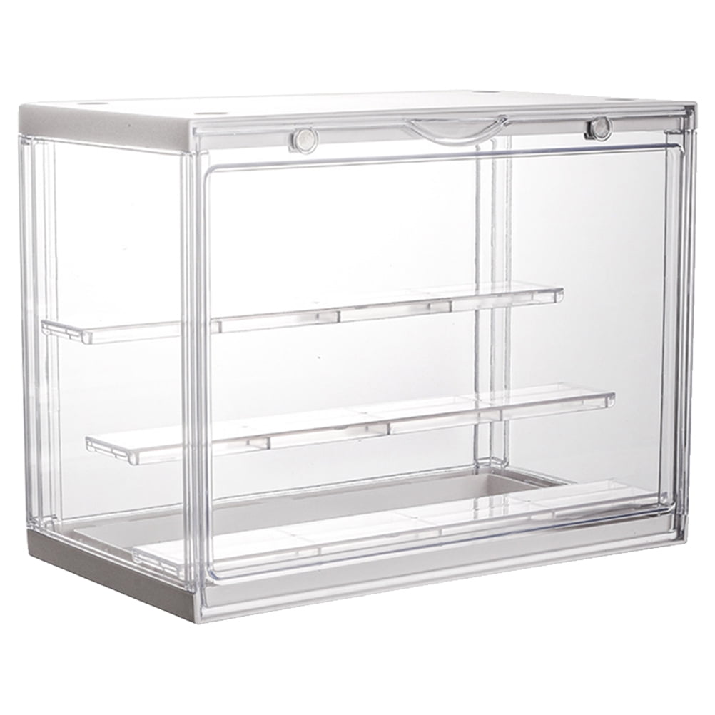 Transparent 3-layer Action Figure Storage Box Cartoon Figure Doll ...