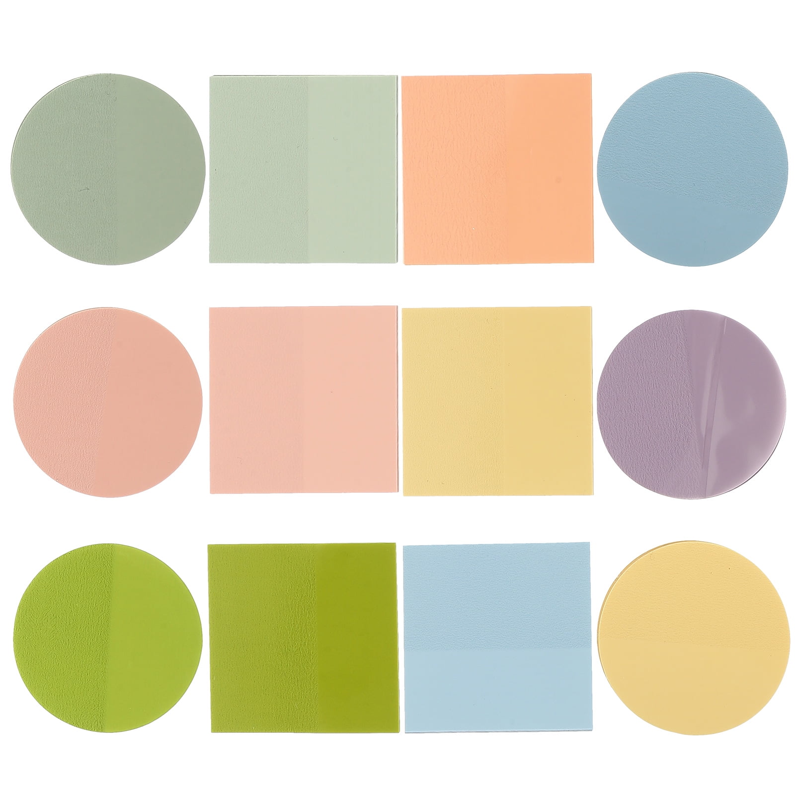 Transparent 6 Sets Tearable Memo Tabs Labels Stickers Pad The Pet ...