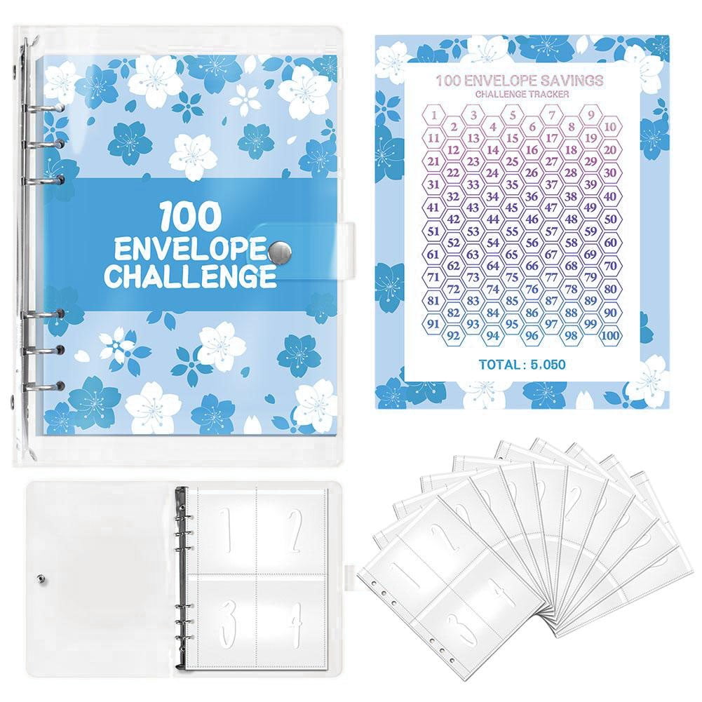 Transparent A5 binder PVC Mini binder Portable Loose leaf notebook ...