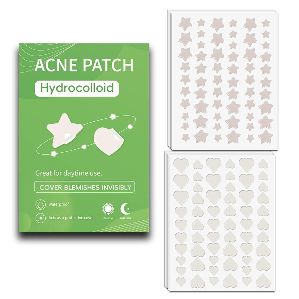 Transparent Acne Patches - Star Heart Circle Designs - Packaged in Box ...