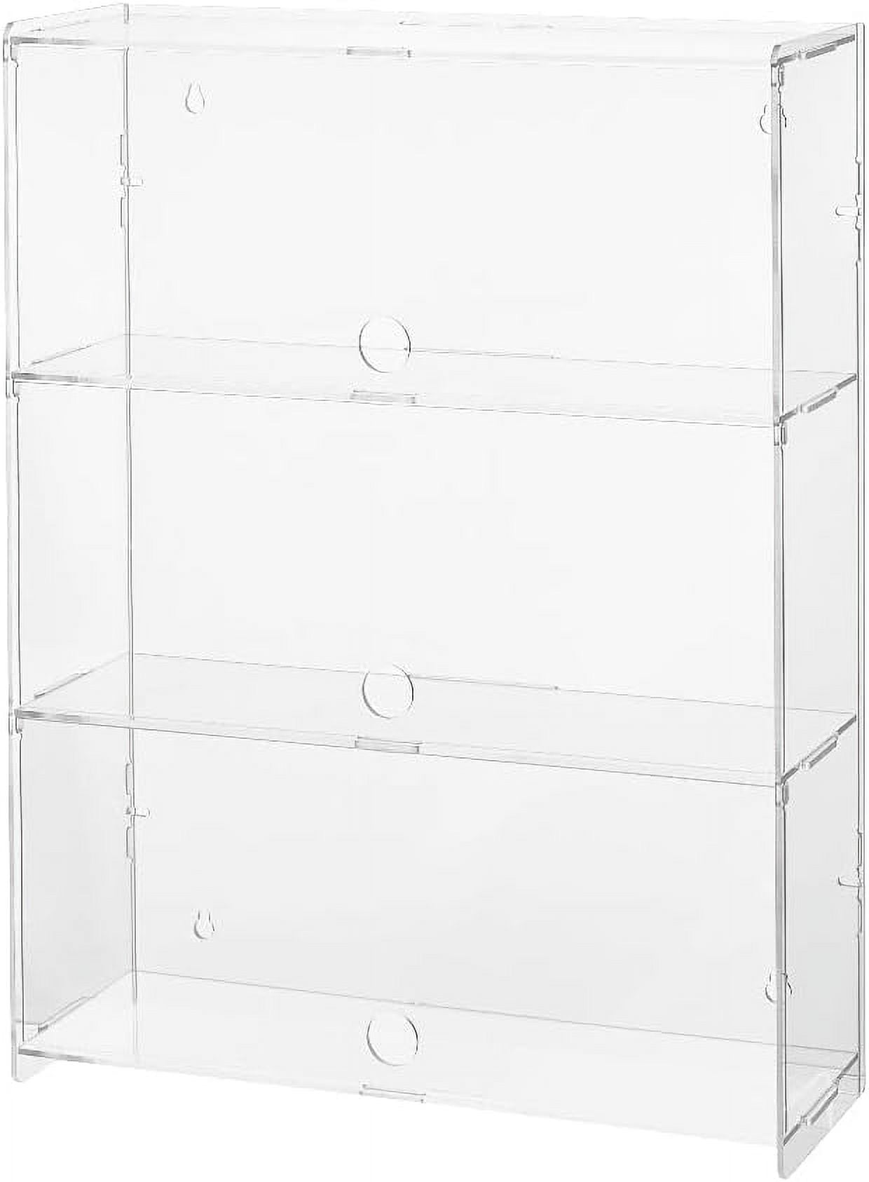 Transparent Acrylic Display Case Clear Showcase Display Case Dustproof ...