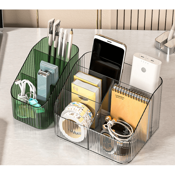 Transparent Acrylic Nail Organizer - Desktop Nail Tool Storage Box for ...