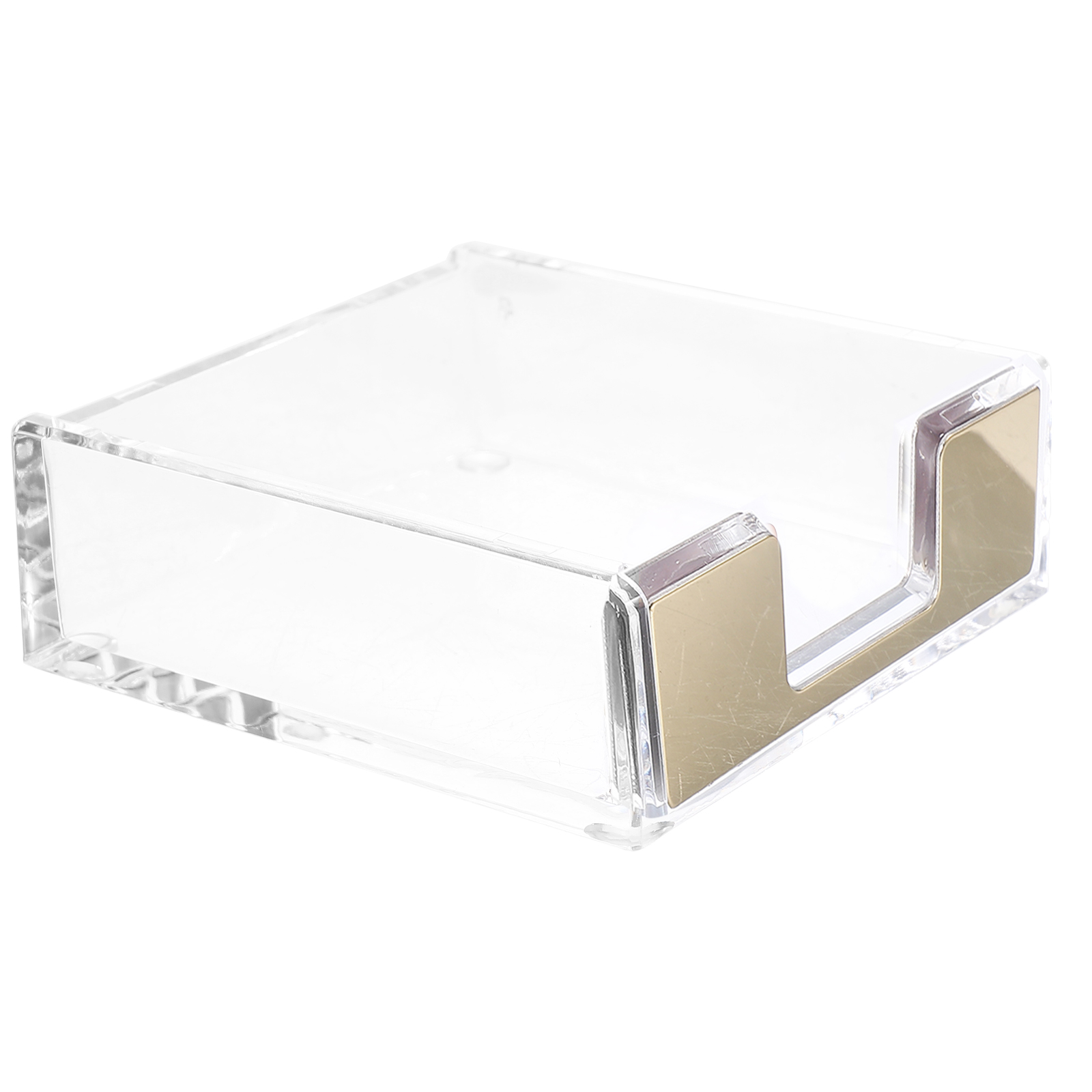 Transparent Acrylic Note Box Pin Paper Clip Storage and Organization ...