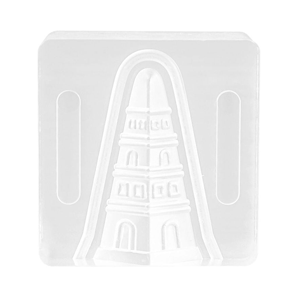 Transparent Acrylic Pagoda Shape Cone Tower Mold Handmade Backflow ...