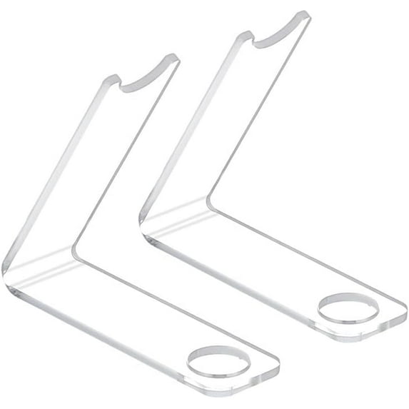 Transparent Acrylic Pen Display Stand Pen Holder Clear 8x2.3x6.5cm ...