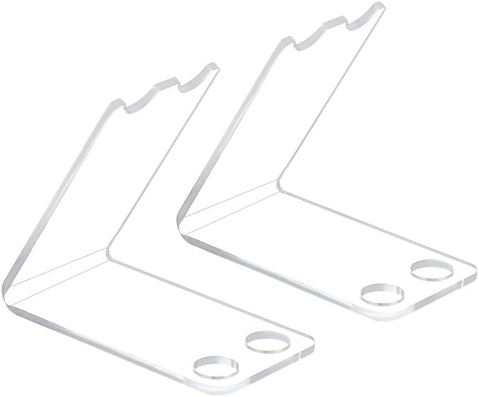 Transparent Acrylic Pen Display Stand Pen Holder Clear 8x7x4.15cm ...