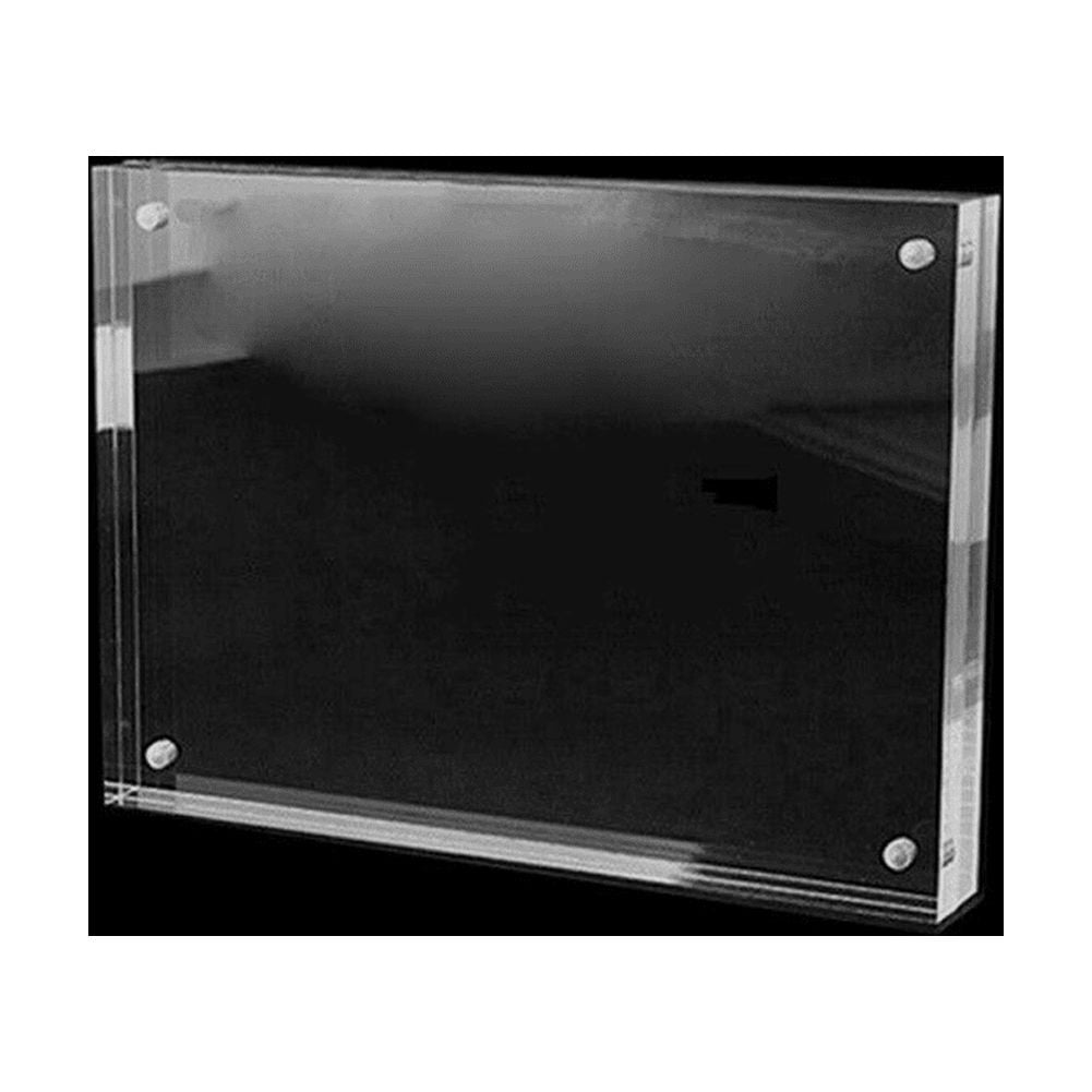 Transparent Acrylic Photo Frame Magnetic Poster Display Stand 10X15Cm ...