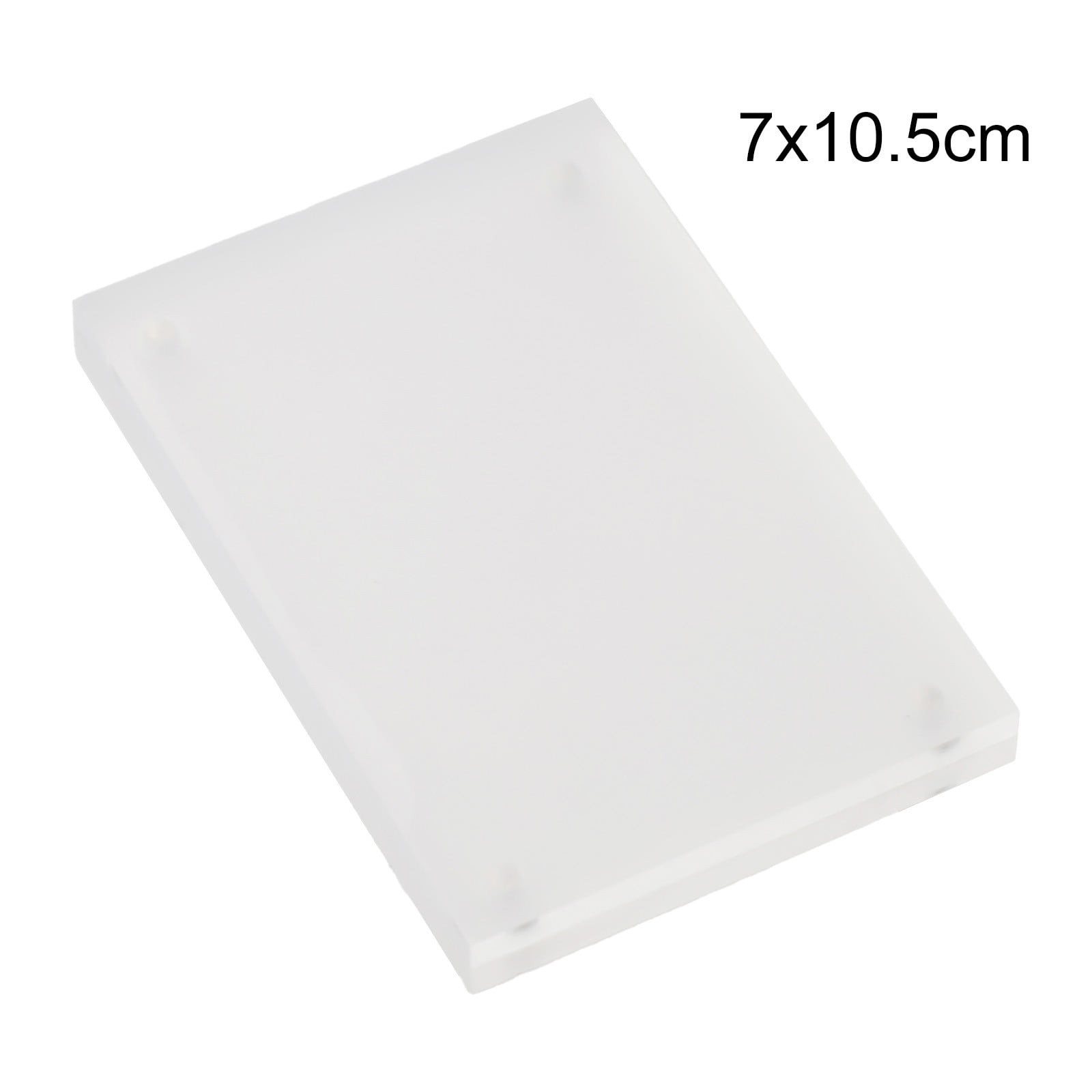 Transparent Acrylic Photo Frame Magnetic Poster Display Stand Photo ...