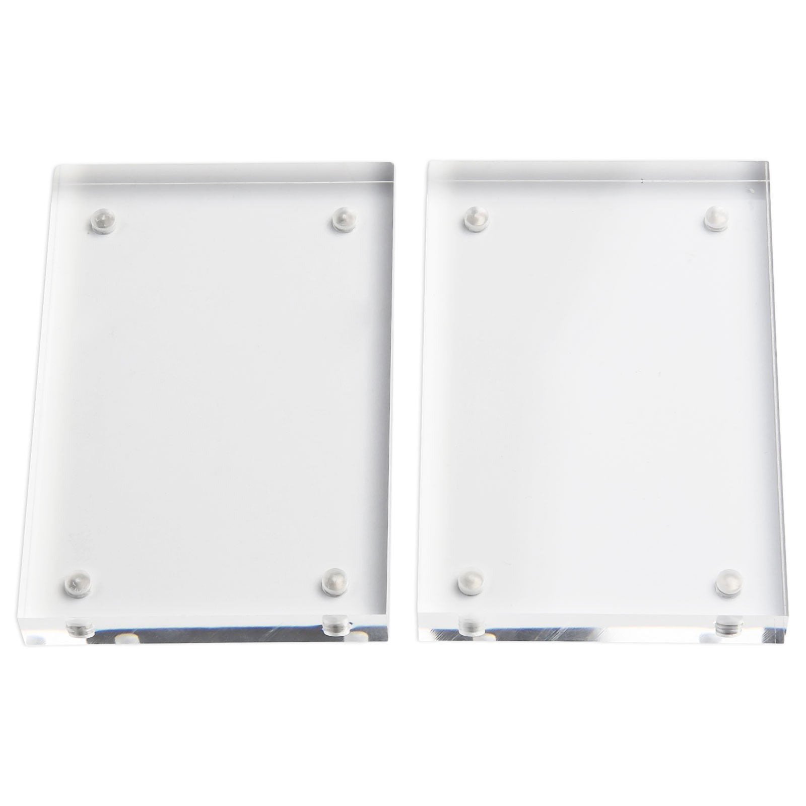 Transparent Acrylic Photo Frame with Magnetic Stand for 4x6 to 12.8x17 ...