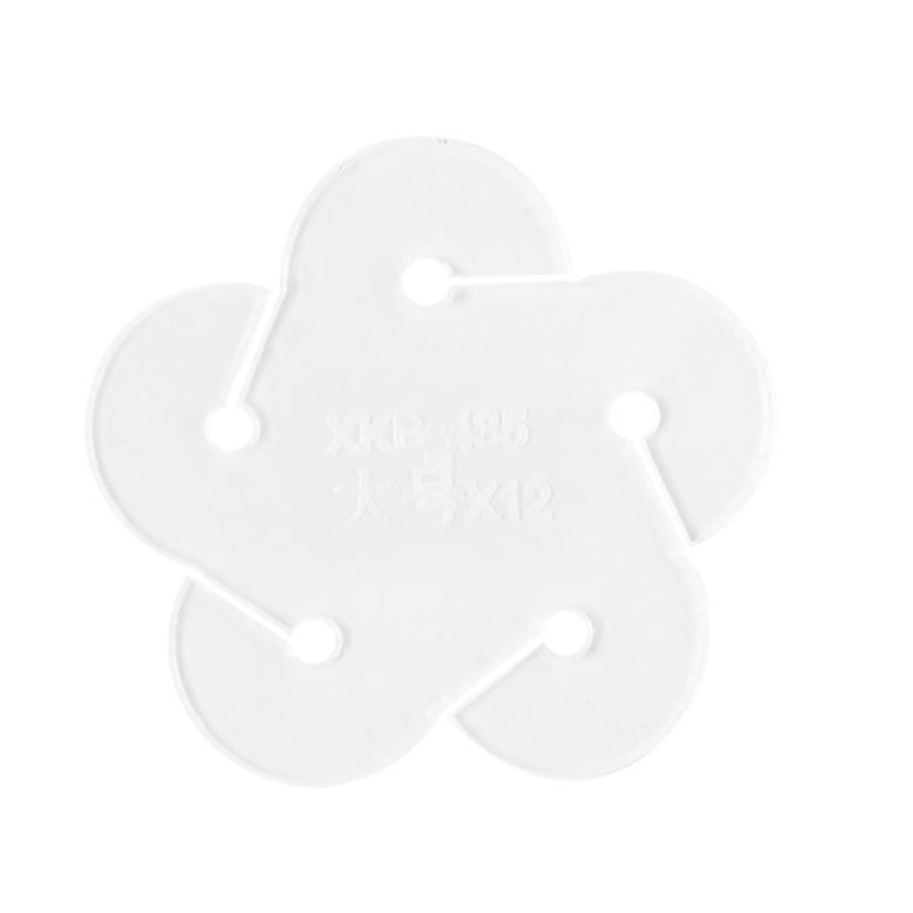 Transparent Acrylic Stencils Leather Pattern Template Keychain Pattern ...