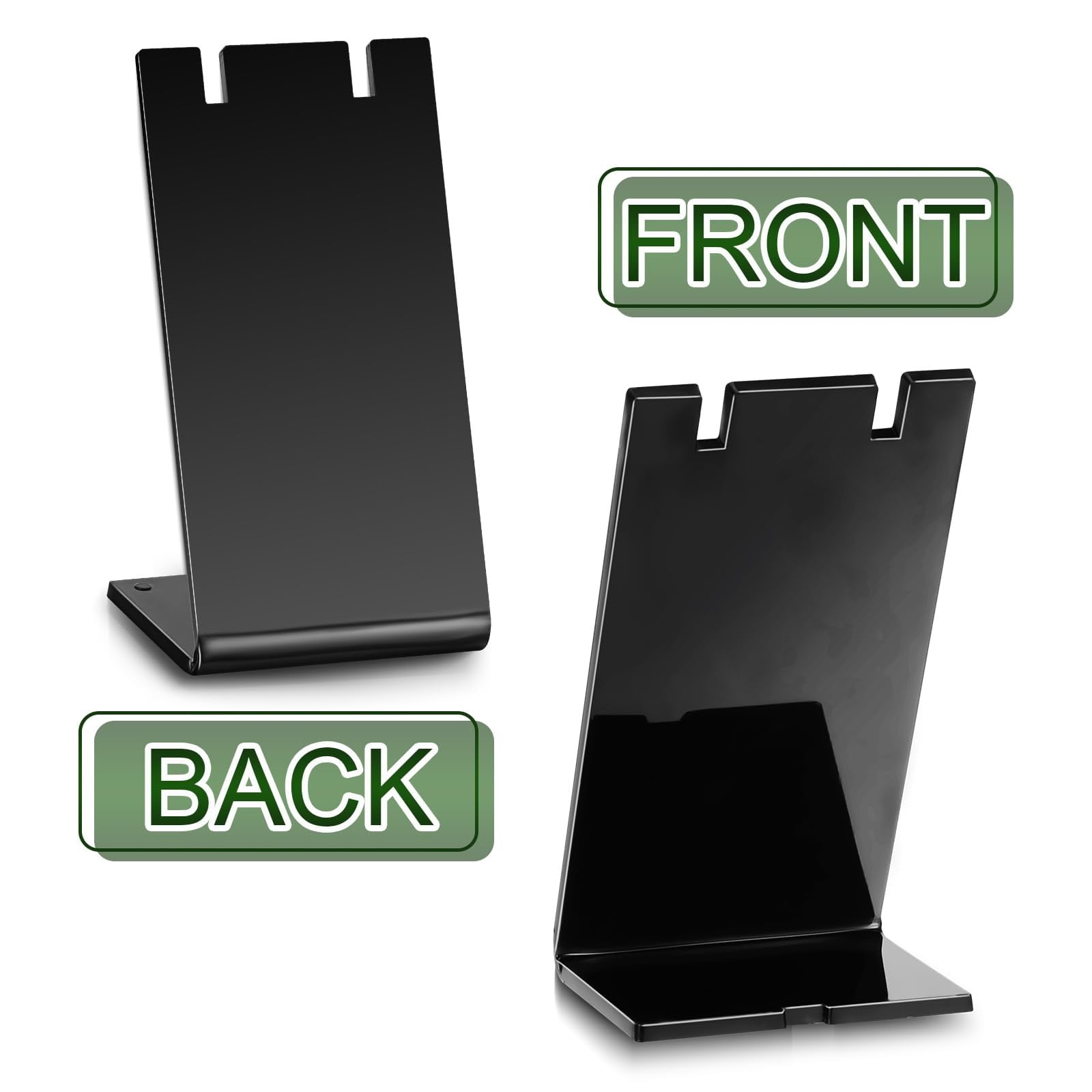 Transparent Acrylic Stud Earring Display Rack Ear Studs Jewelry Storage ...