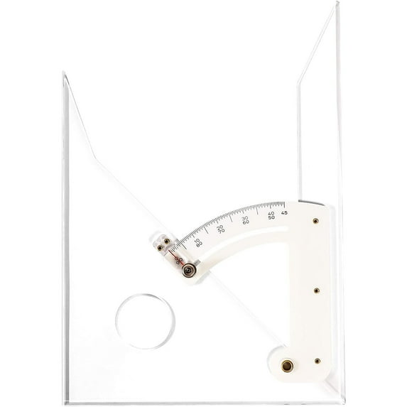 Transparent Adjustable Trig-Scale Triangle Trig Scale with Inking Edge ...