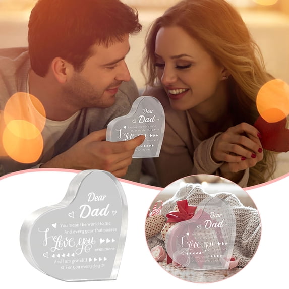 Transparent and Caring Acrylic for Parents and Sisters Anniversary ...