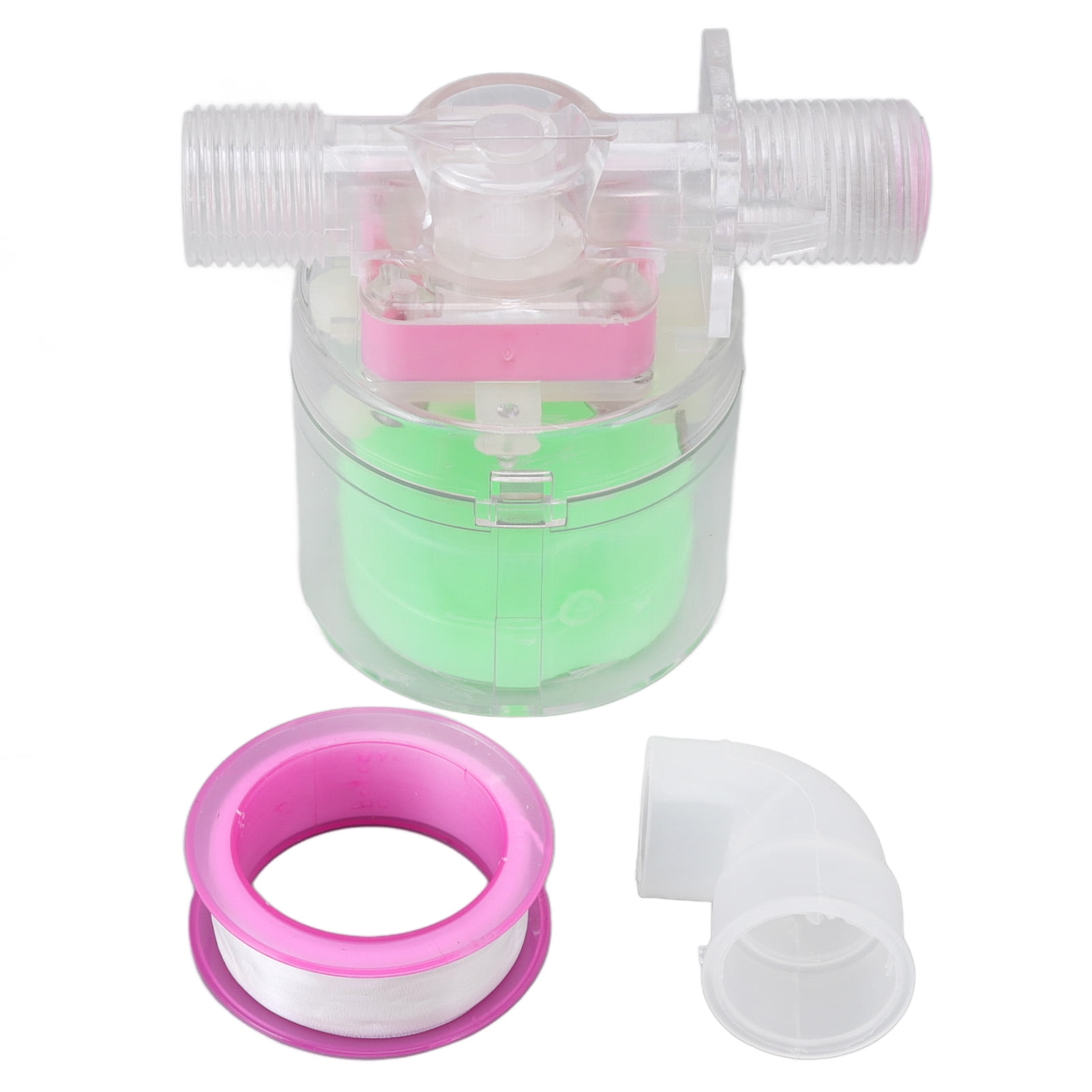 Transparent Automatic Plastic Tower Tank Float Valve G3/4 Side Water ...