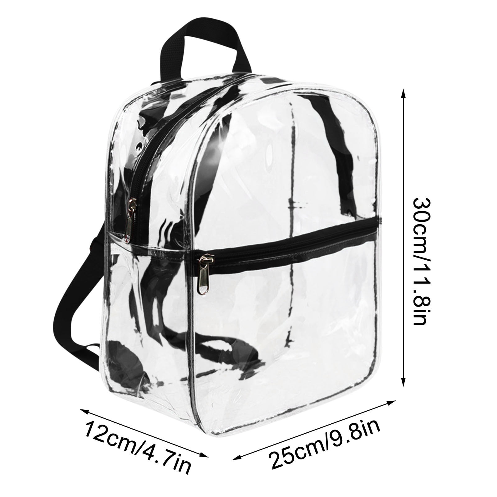 Transparent Backpack Transparent Mini Backpack Suitable for Students ...
