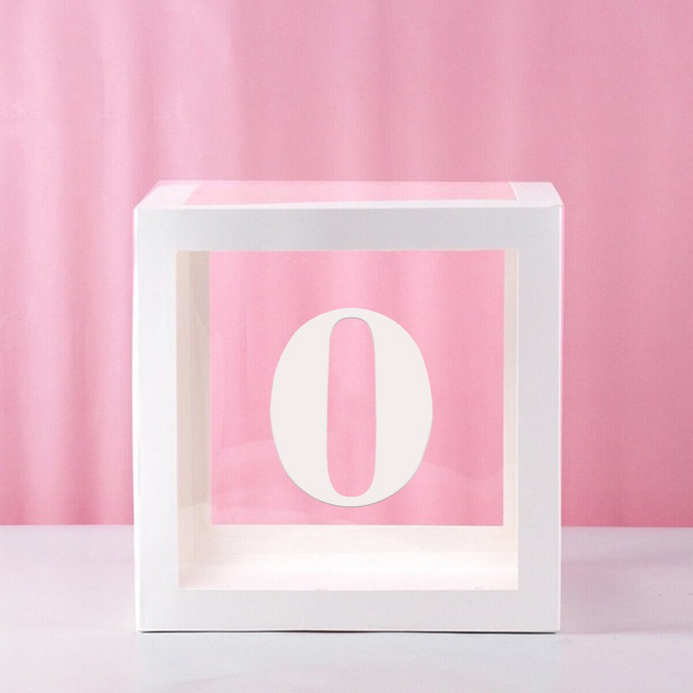 Transparent Balloon Box theme Party Birthday Party Wedding Baby Shower ...