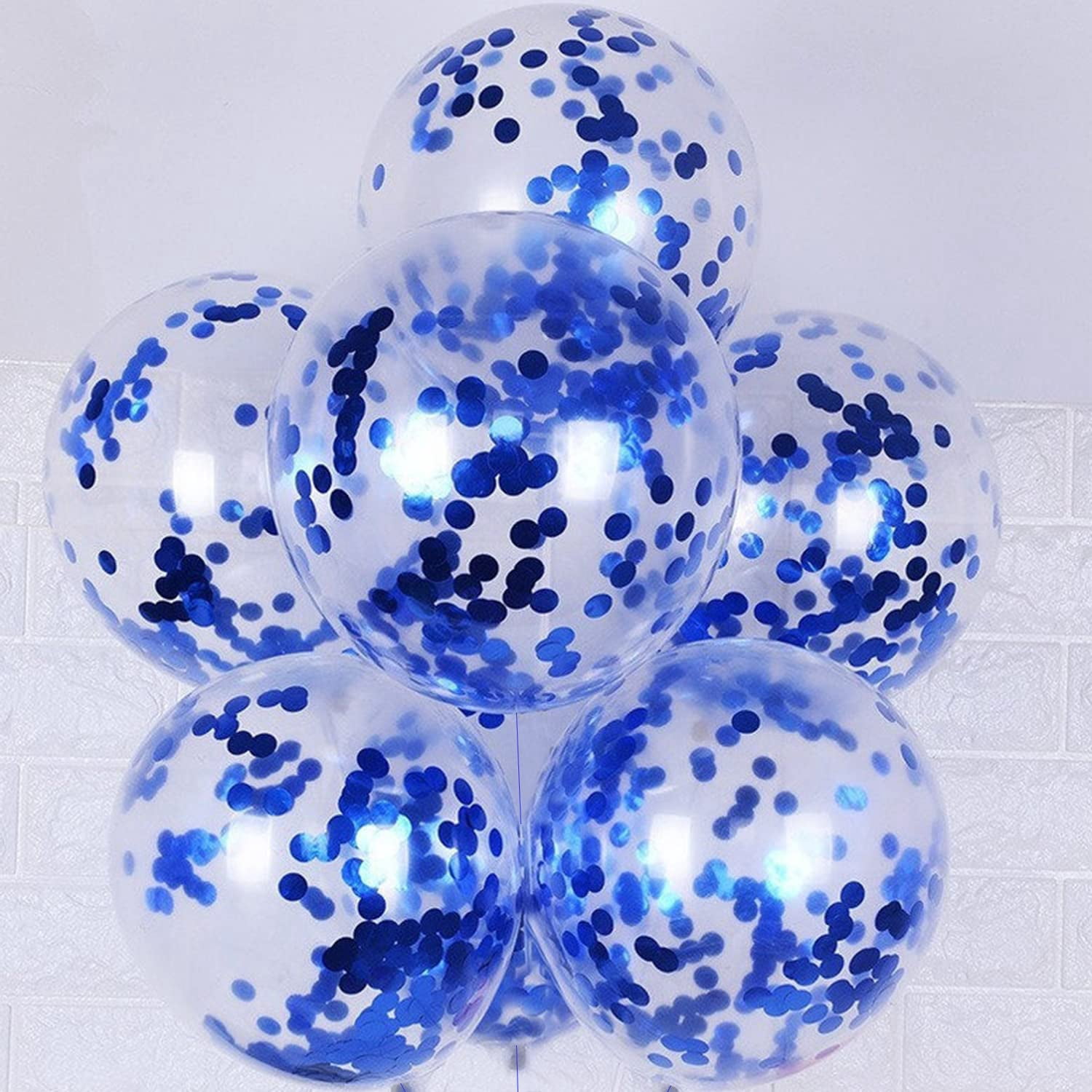 Transparent Balloons Bouquet Combo With Pre Filled Confetti Balloons ...