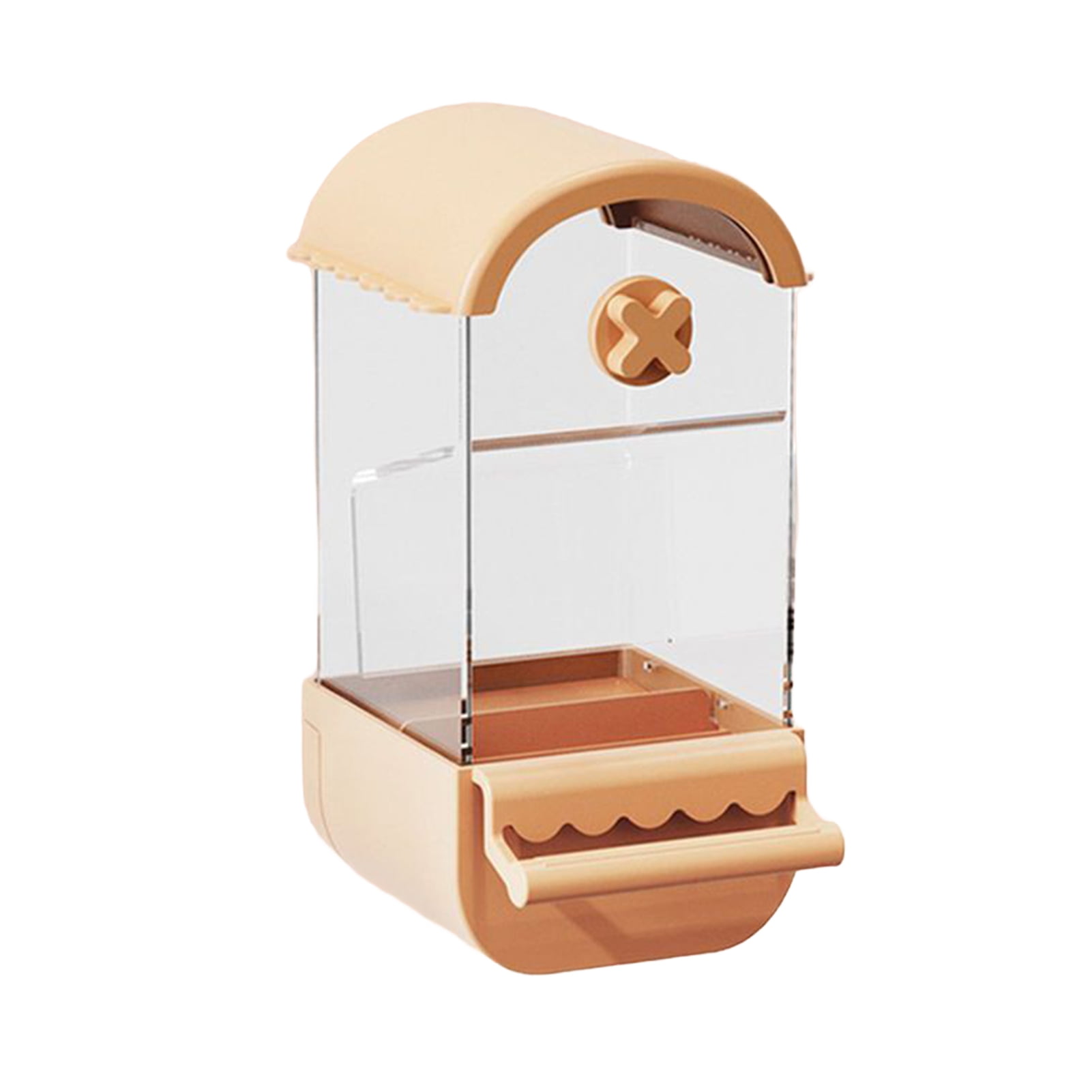 Transparent Bird Feeder Outdoor Hanging Bird Feeder with Transparent ...