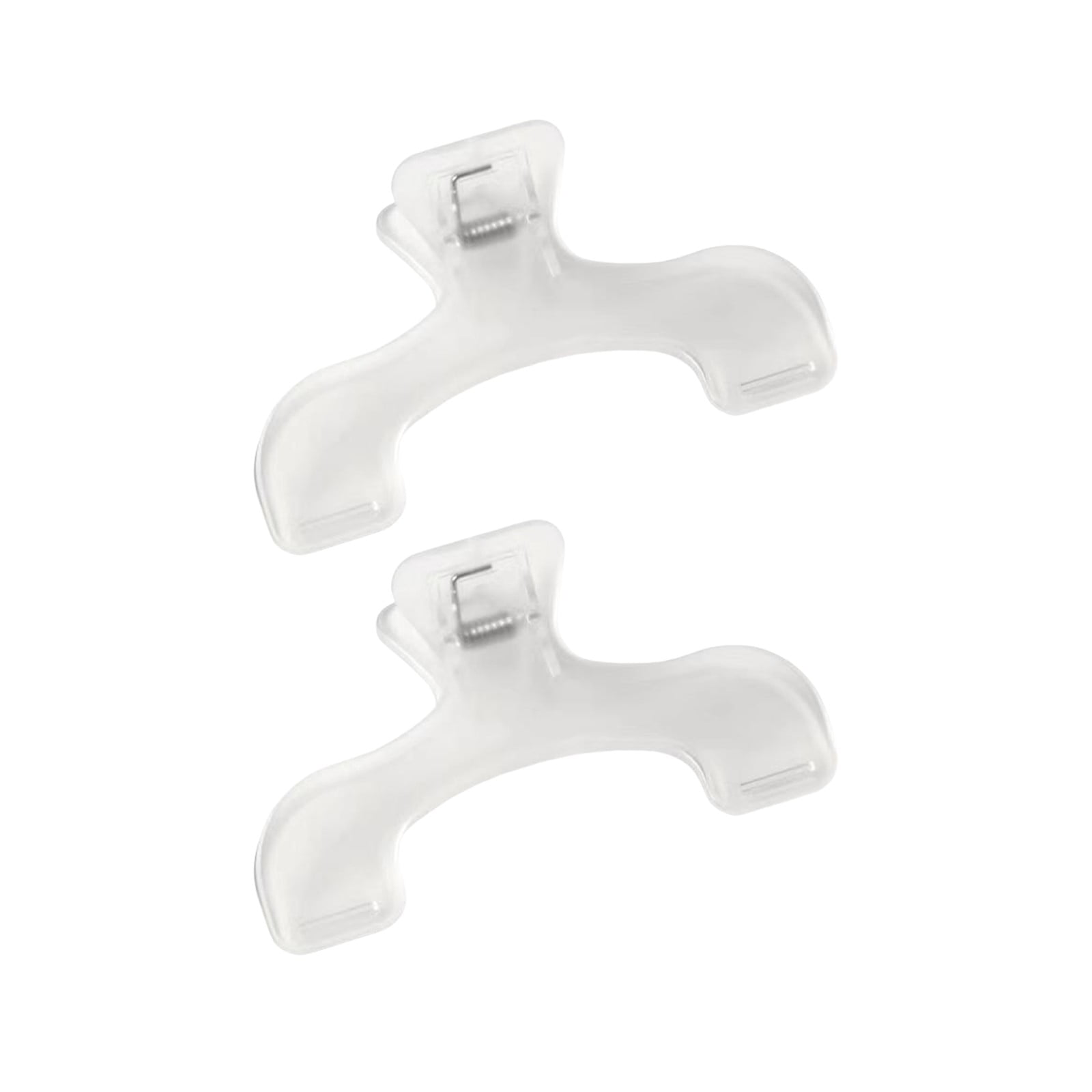 Transparent Book Clip, 3pcs, Clear, Plastic, U-shape Design, Practical ...