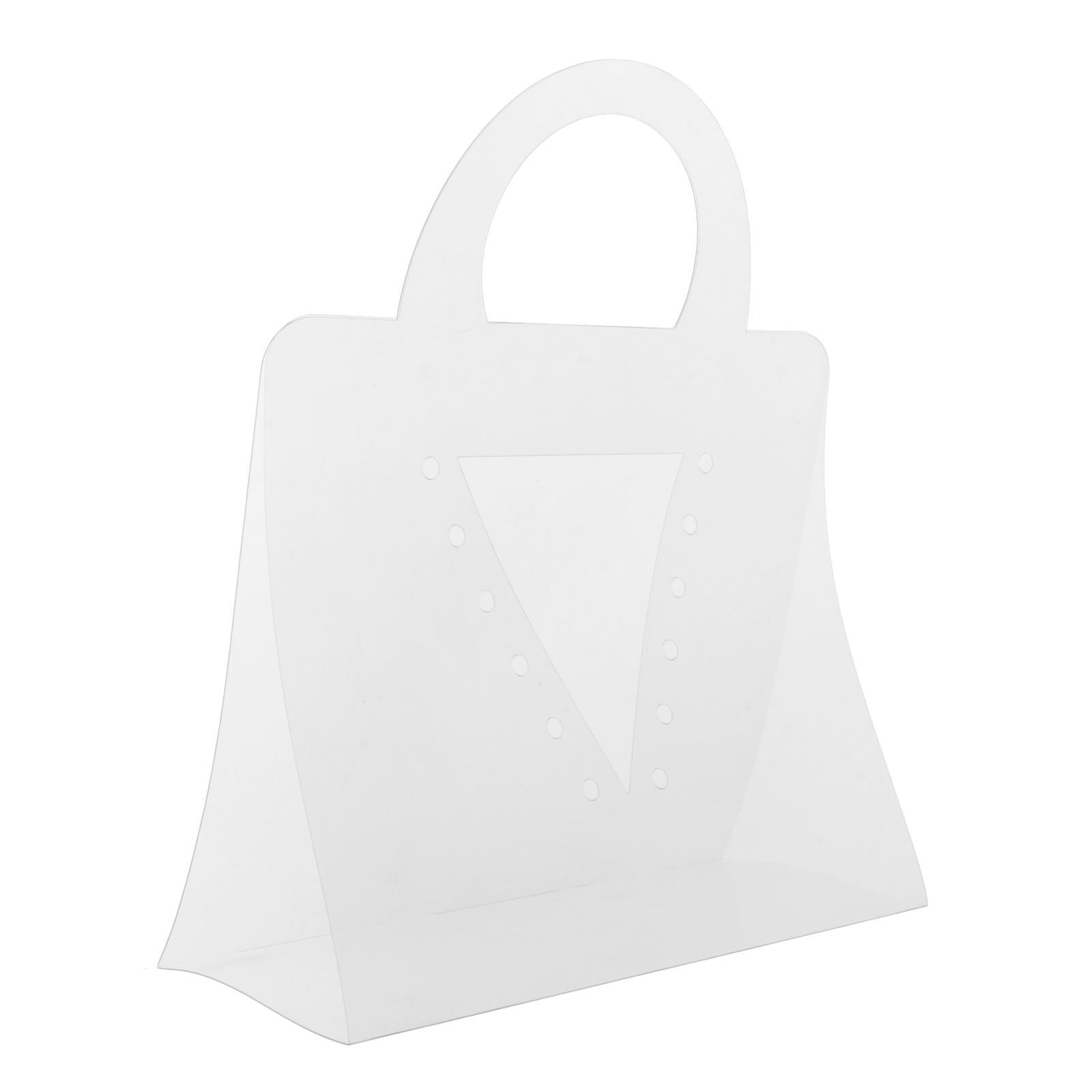 Transparent Bouquet Flower Box Floral Packaging Bag Flower Gift Bag for ...