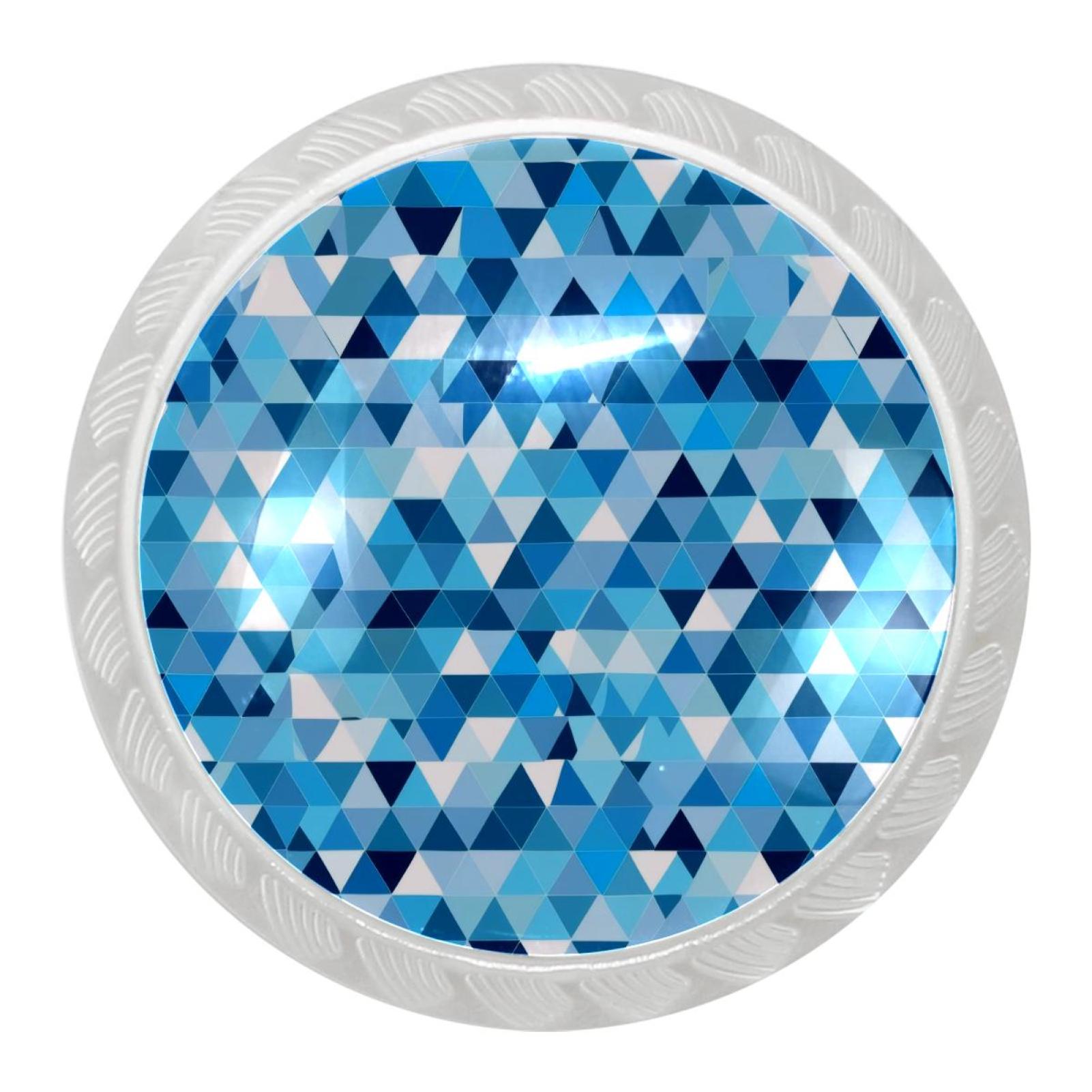 Transparent Cabinet Knob Set of 4, Elegant and Versatile Drawer Pull ...