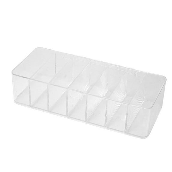 Transparent Cable Storage Box 8 Compartments Cable Organizer Box Cable ...