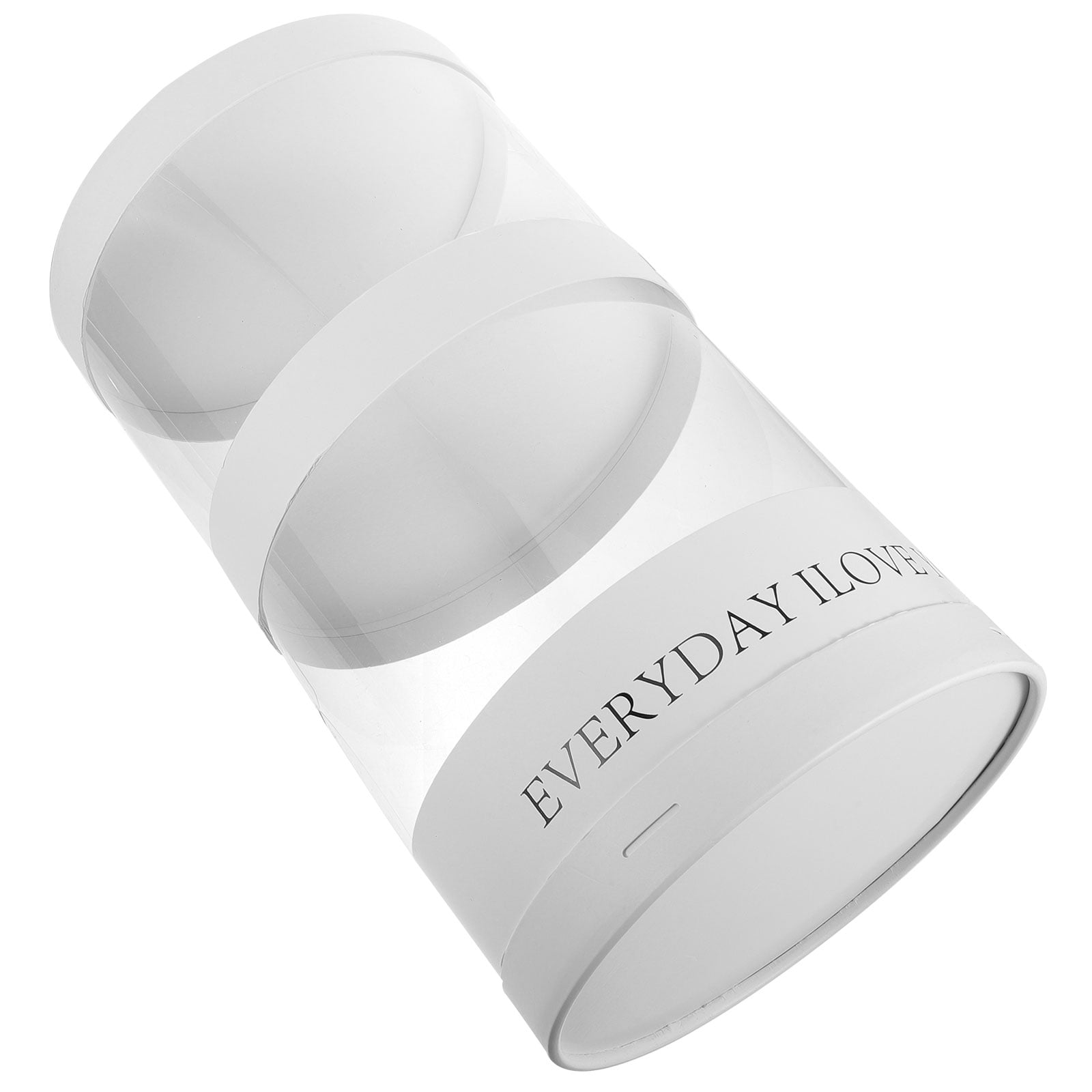 TABLZONE Clear Plastic Cake Box with Lid and Handle for Home Use ...