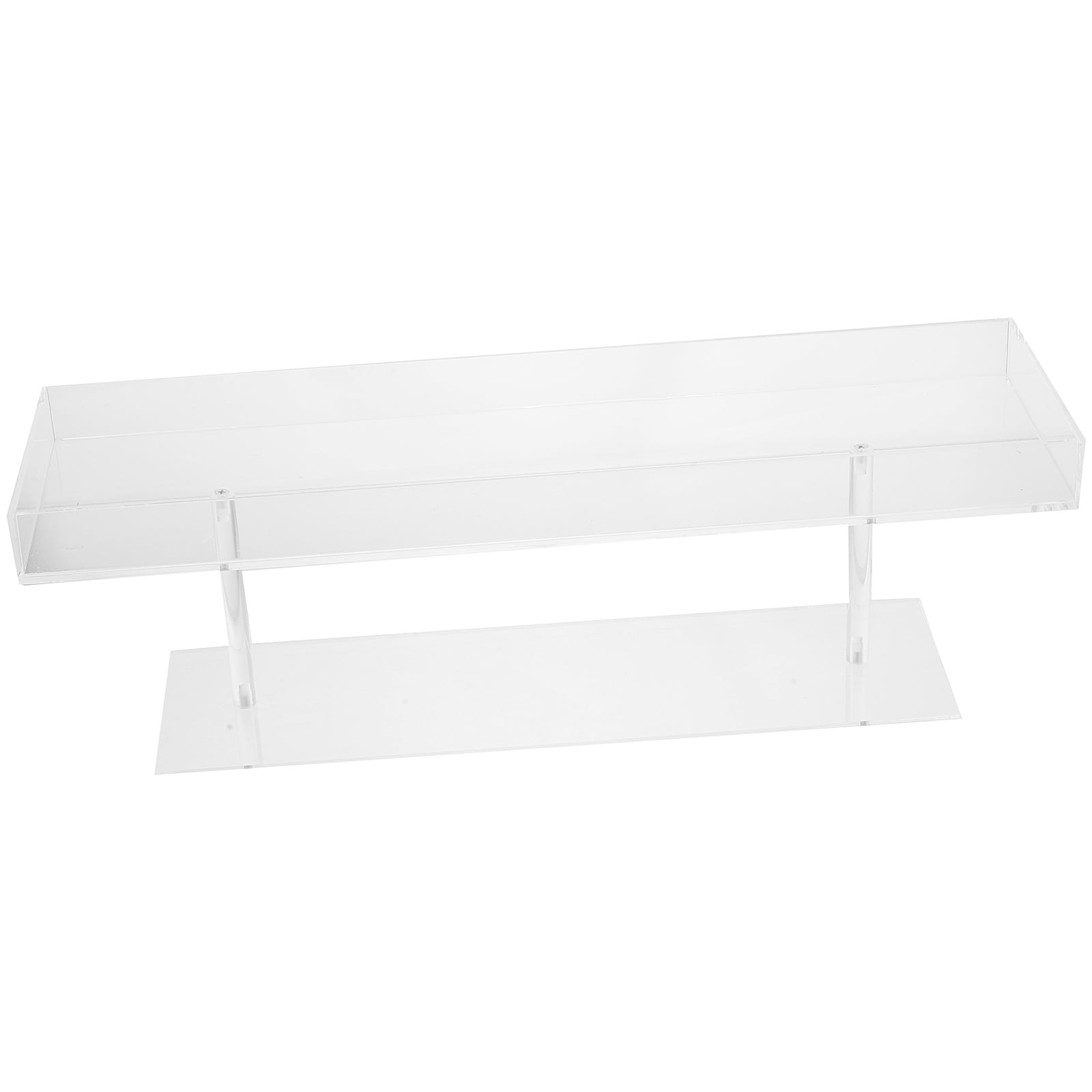 Transparent Cake Stand Clear Shelves Acrylic Display Riser Dessert ...