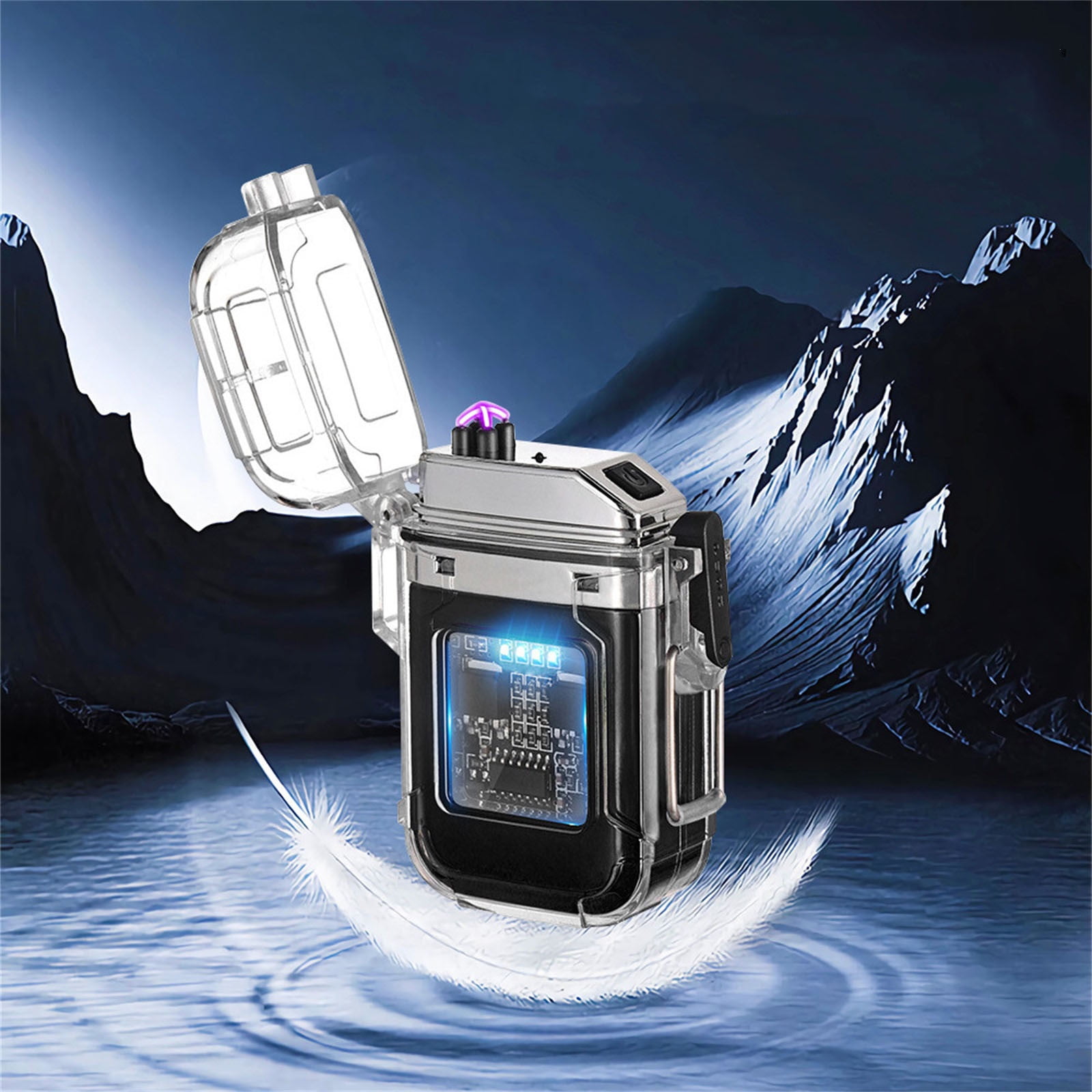 Transparent Case Type-C Charging Outdoor essentials Double Outdoor ...